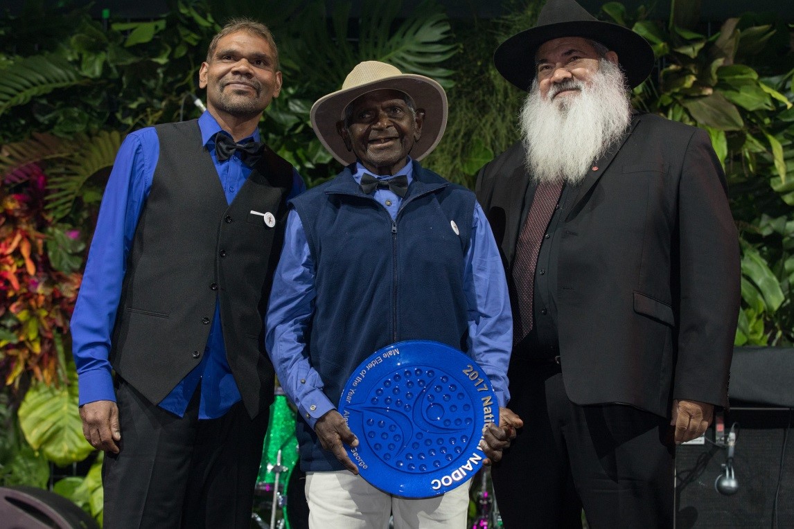 Badimaya man Ollie George named 2017 National NAIDOC Male Elder of the ...