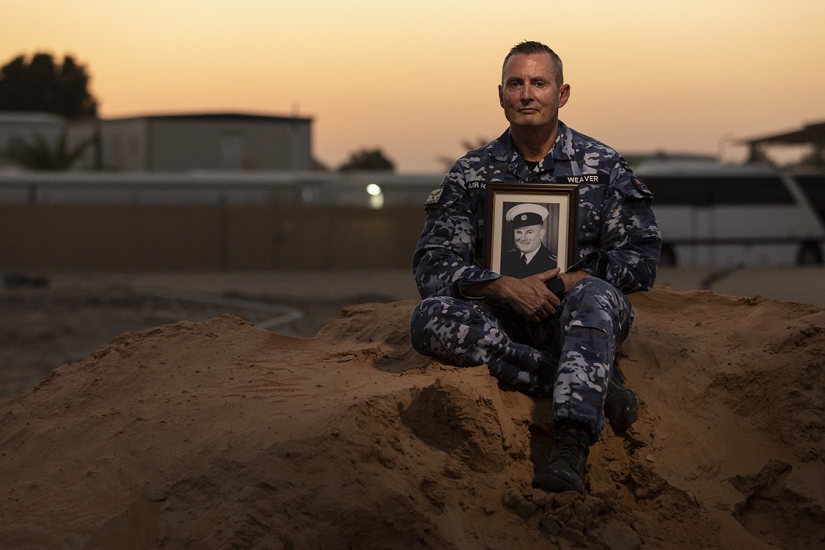 Warrant Officer Stephen Weaver is bringing NAIDOC to the Middle East ...
